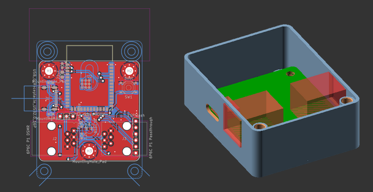 TurboCase - Generate 3D printable cases for KiCad PCBs